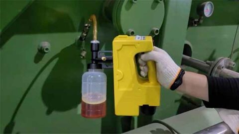 How to Draw a Representative Oil Sample Using a Vacuum Pump