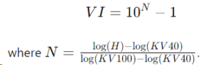 How to Calculate the Viscosity Index of a Lubricant